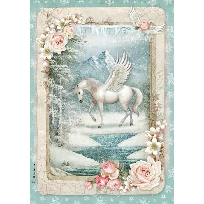 Unicorn Rice Paper - Vintage Charm Homestead